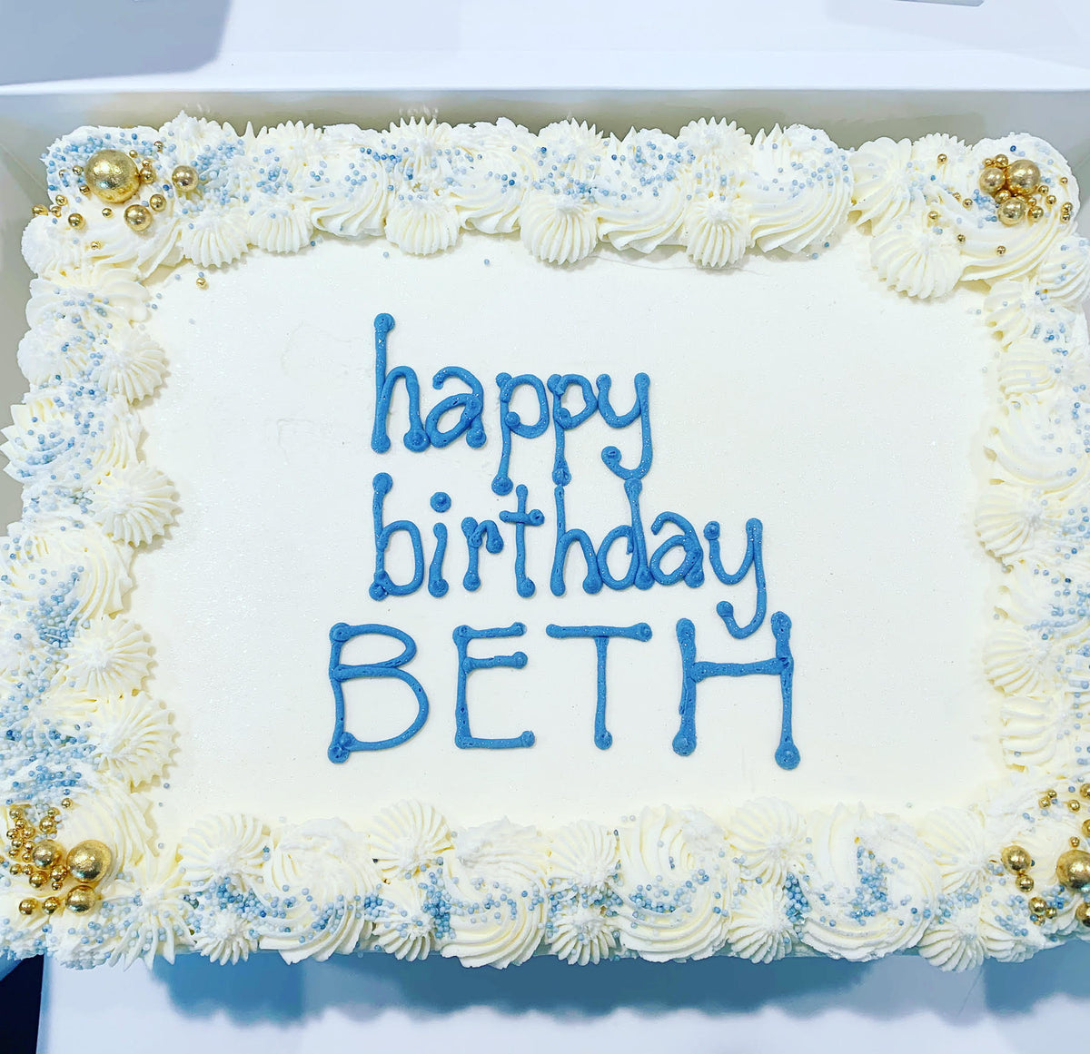 Retro Sheet Cakes | The Corner House